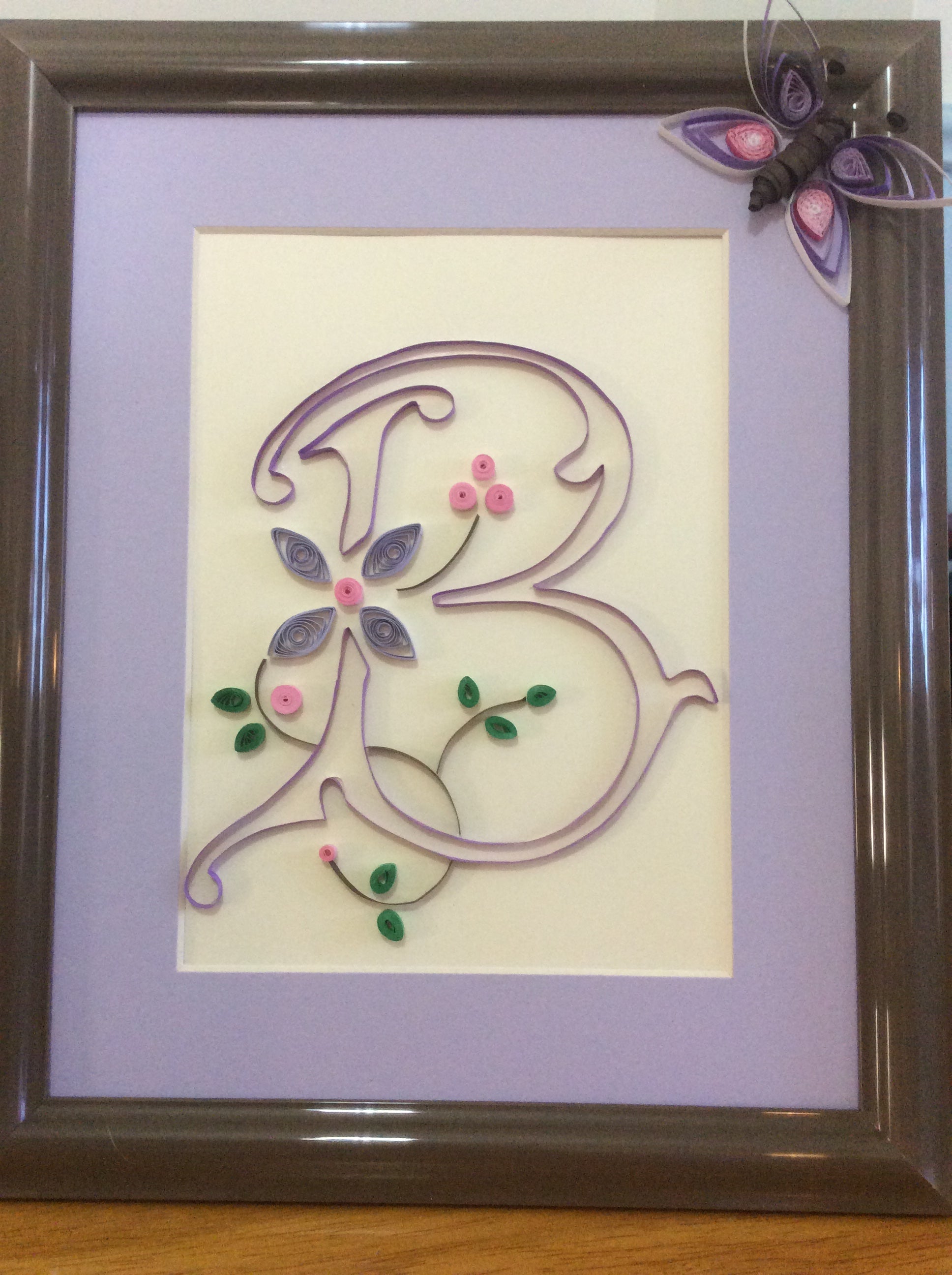 Elegant "B" – Quilling.com