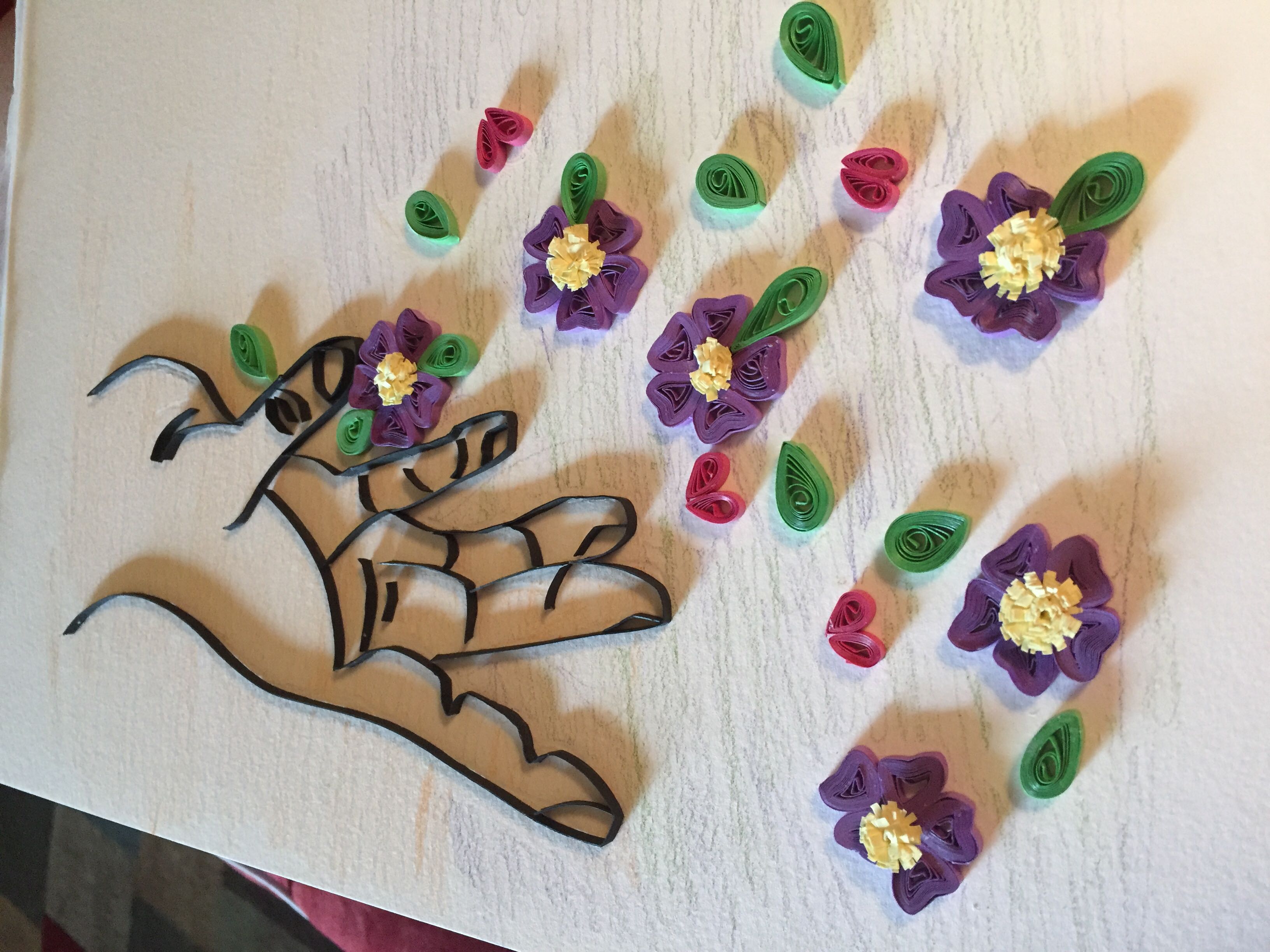 Tossed Flowers – Quilling.com