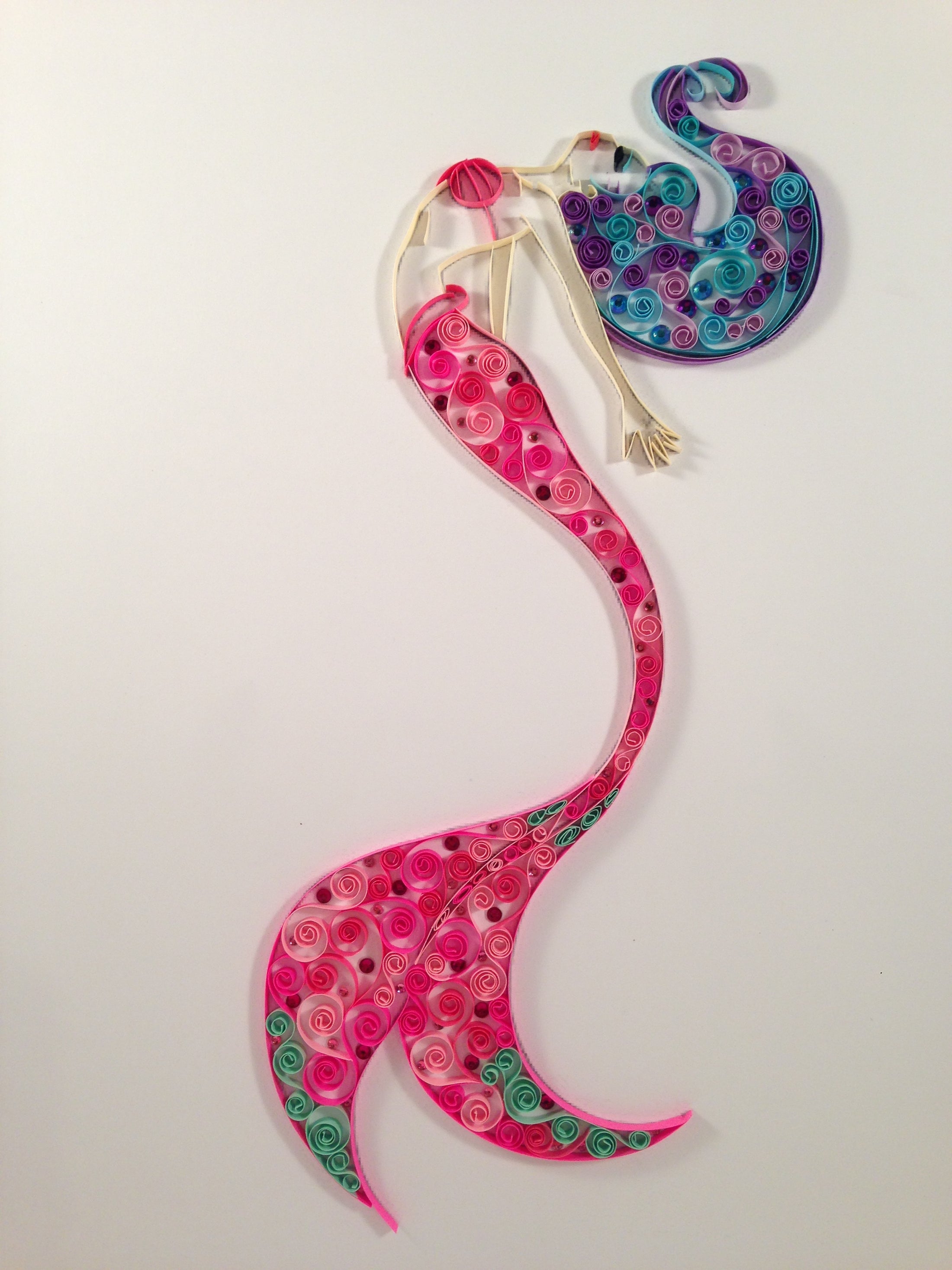 Pink Mermaid – Quilling.com