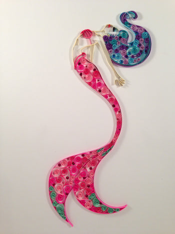 Pink Mermaid – Quilling.com